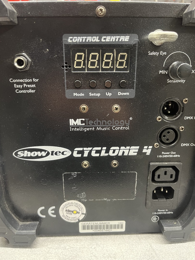 Showtec Cyclone 4 | 88 EUR - Gebrauchte-Veranstaltungstechnik.de - Der Marktplatz für gebrauchte ...